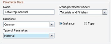 Defining Material Parameters as Instance Properties | CADnotes
